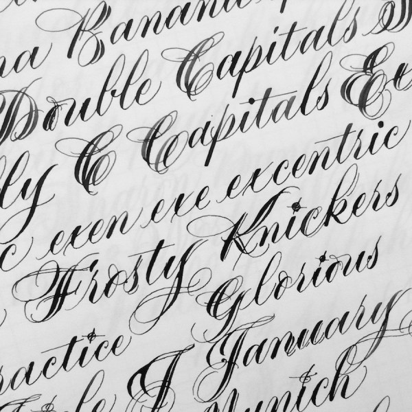 Calligraphy Gallery | Wonky Words