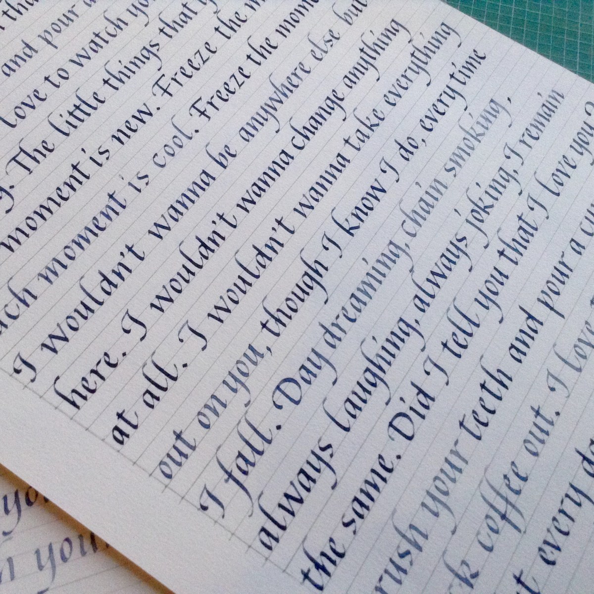 Calligraphy Gallery | Wonky Words