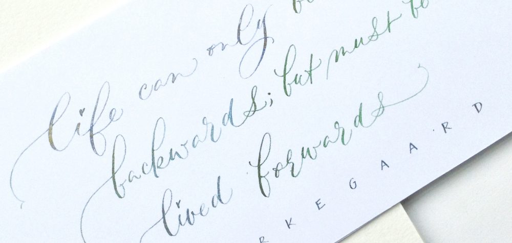 Calligraphy Gallery | Wonky Words